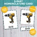 TOOLS, INSTANT DOWNLOAD Montessori Cards, Printable Montessori Cards ...