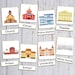 BUILDINGS, INSTANT DOWNLOAD Montessori Cards, Printable Montessori ...
