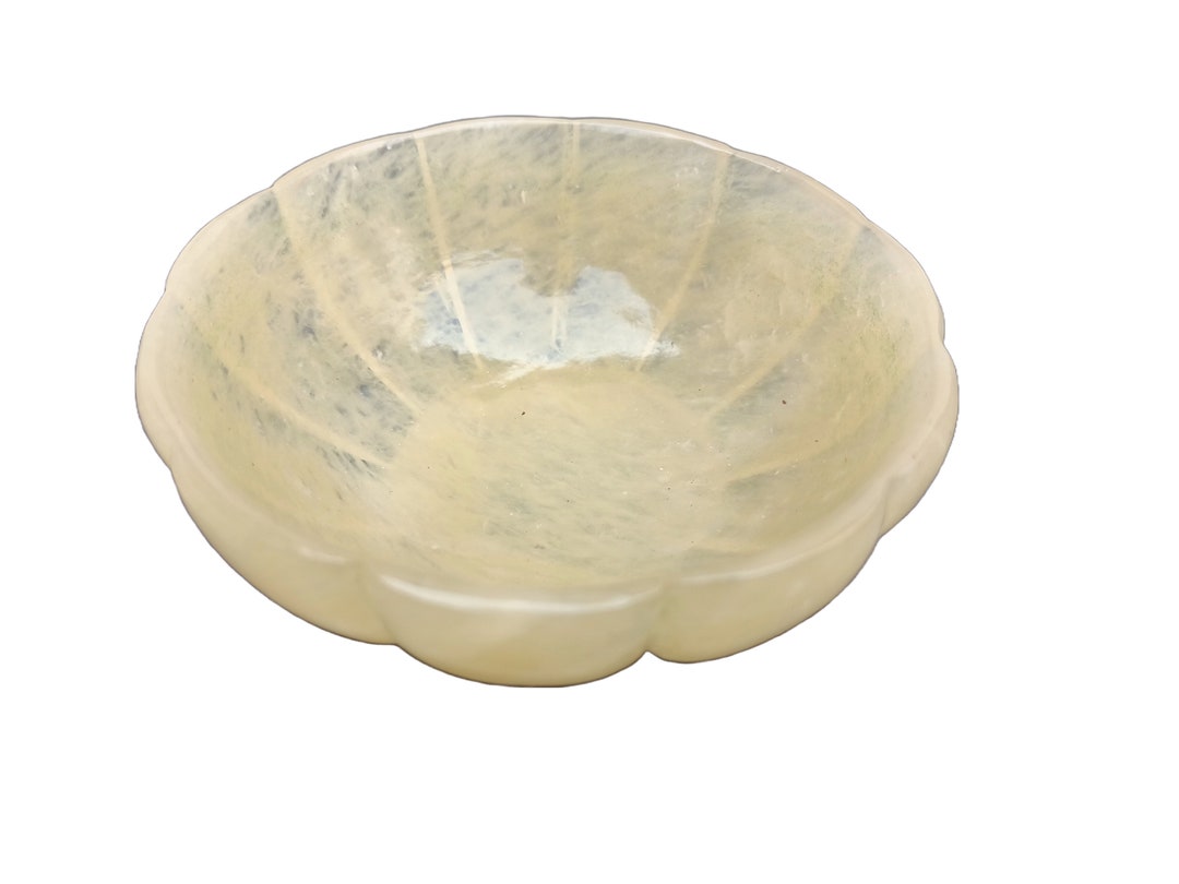 Yellow Quartz BOWL, Natural Yellow Quartz Flashy PREMIUM Bowl ...