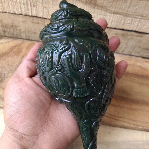 Jade Shell Statue - Etsy