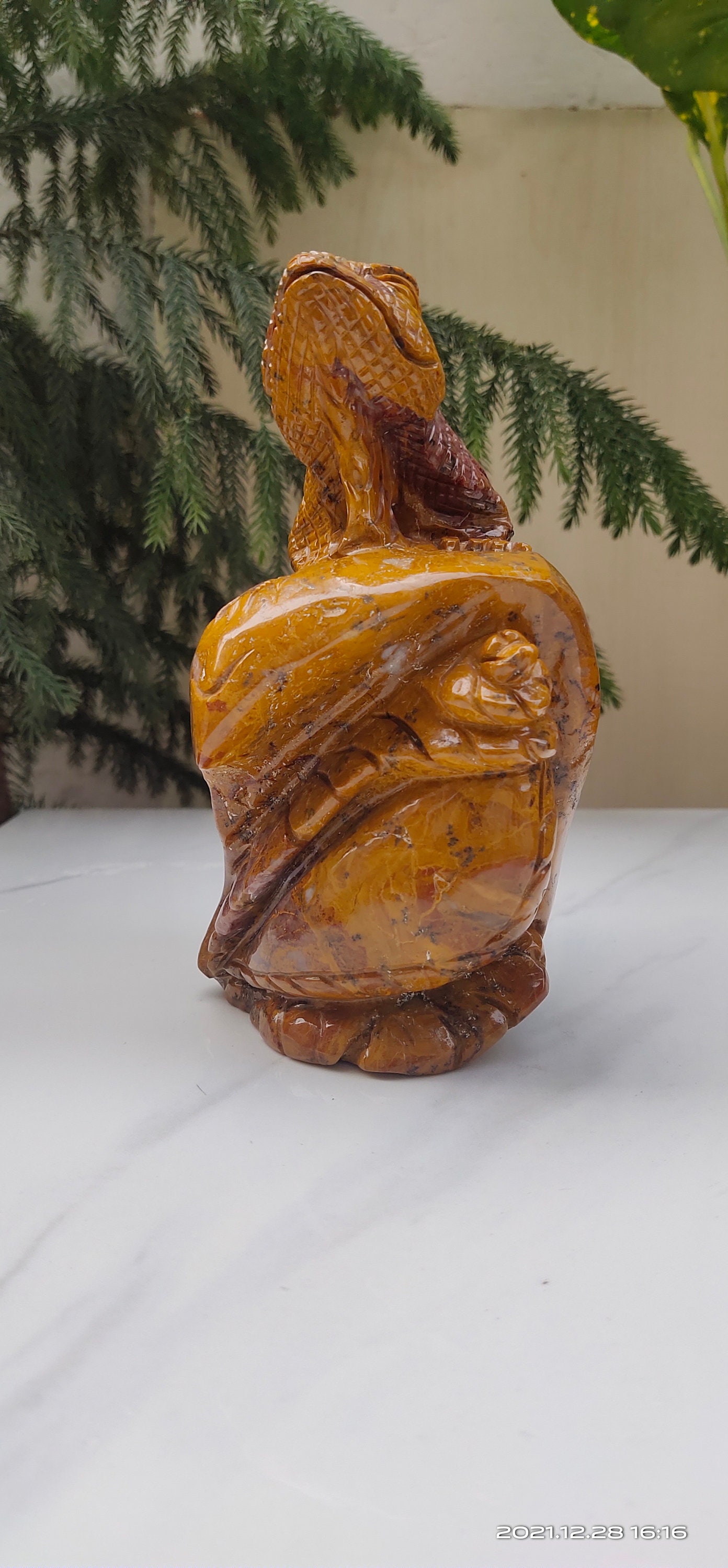 Handcarved Camel Jasper Chameleons Camel Jasper Carving - Etsy