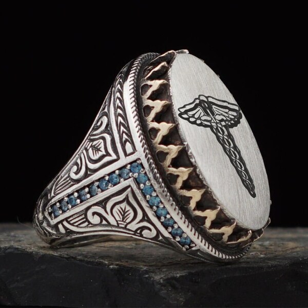 Caduceus Jewelry - Etsy