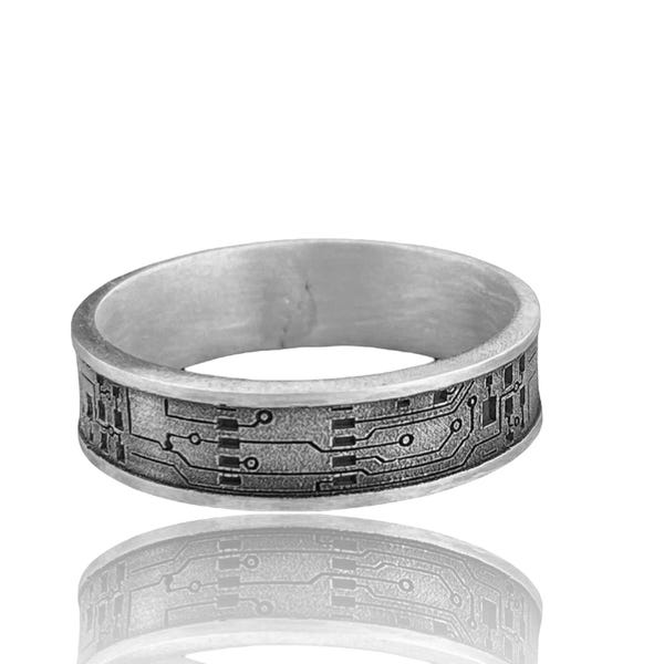 Circuit Board Ring - Etsy