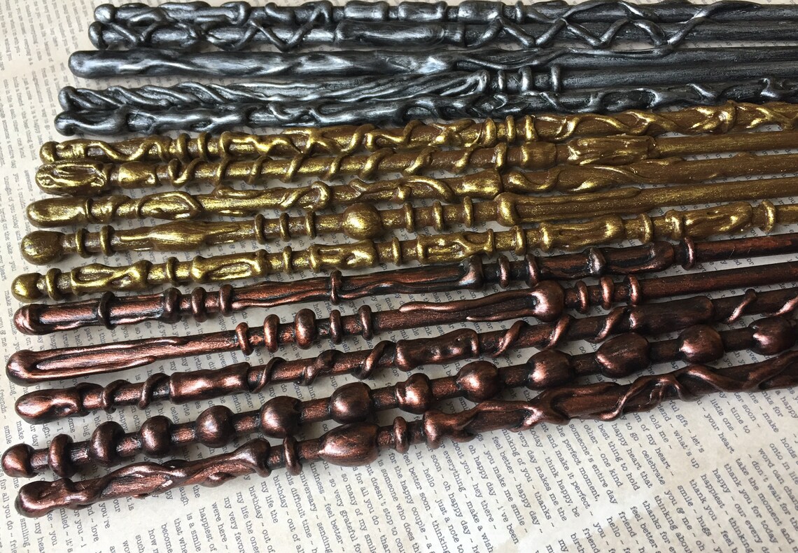 Bulk Magic Wands for Weddings or Parties Bronze Gold Silver - Etsy