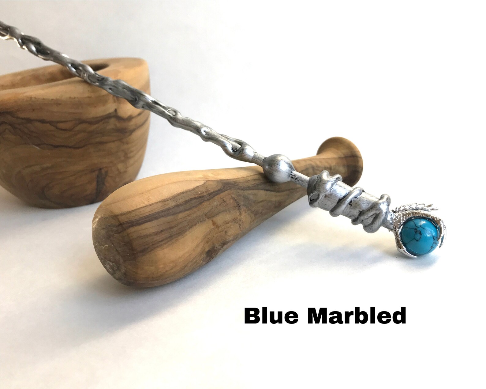 Dragon Claw Magic Wand for Wizard Bronze Silver Dragon Wand - Etsy