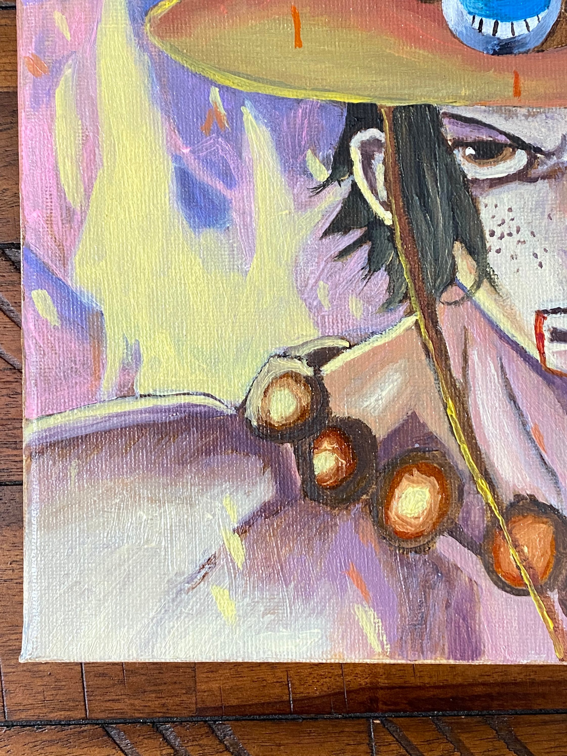 One Piece Portgas D Ace Oil Painting on Canvas - Etsy