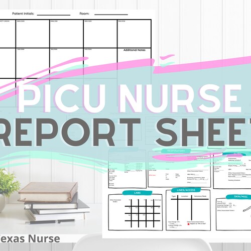 Printable Instant Download-picu pediatric Intensive Care - Etsy