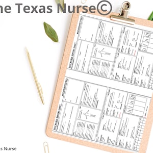 Printable- Instant Download-picu (pediatric Intensive Care Unit) TWO ...