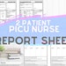 Printable- Instant Download-picu (pediatric Intensive Care Unit) TWO ...