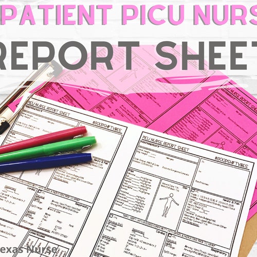 Printable Instant Download-picu pediatric Intensive Care - Etsy