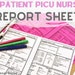 Printable- Instant Download-picu (pediatric Intensive Care Unit) TWO ...