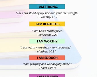 Who God Says I Am Printable - Etsy