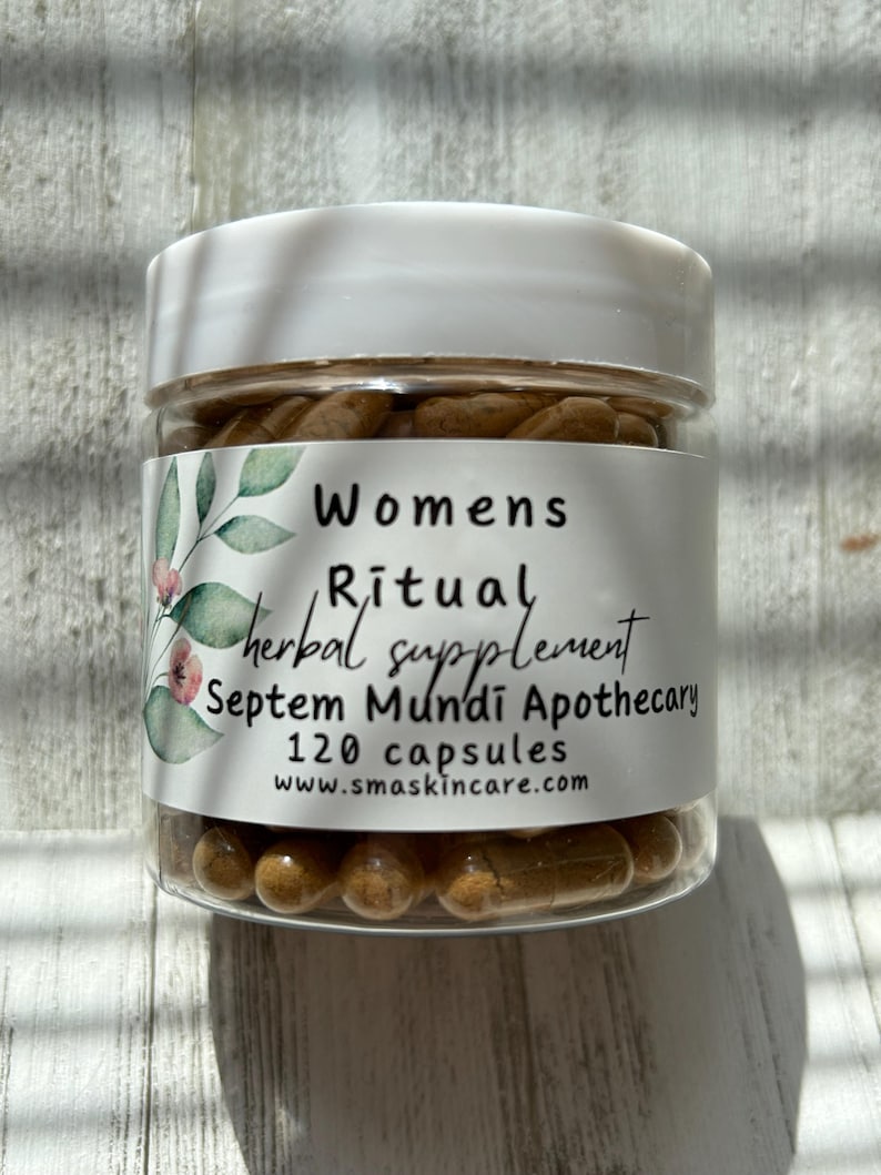 Womens Ritual Herbal Health Blend Supplements No Fillers 60 Ct & 120 Ct ...