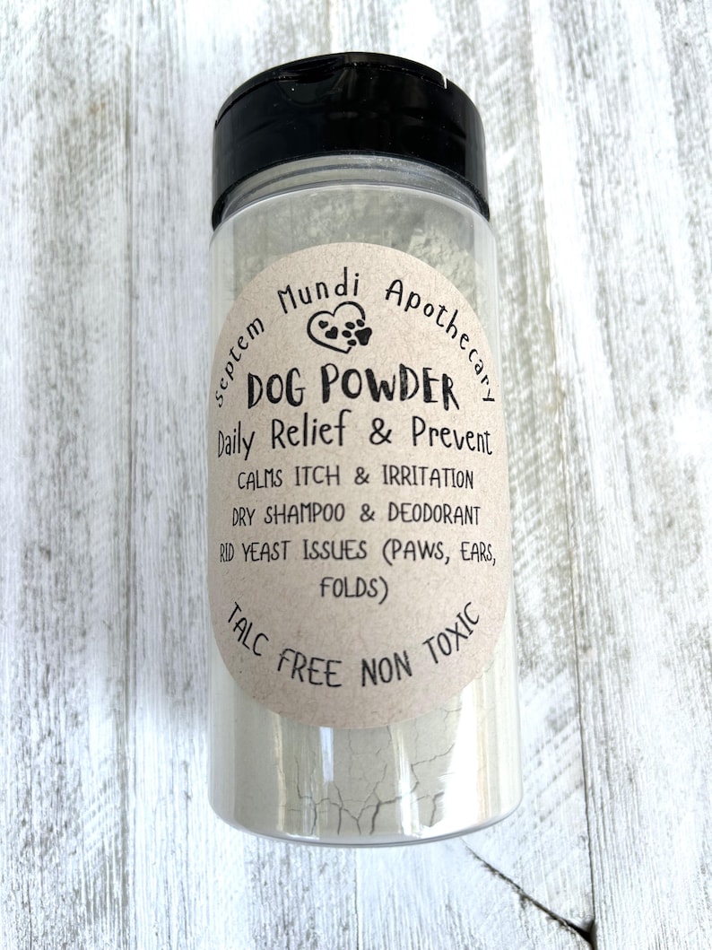 Dog Powder Soothing Daily Relief Itchy Skin Prevent Rid Yeast Issues ...