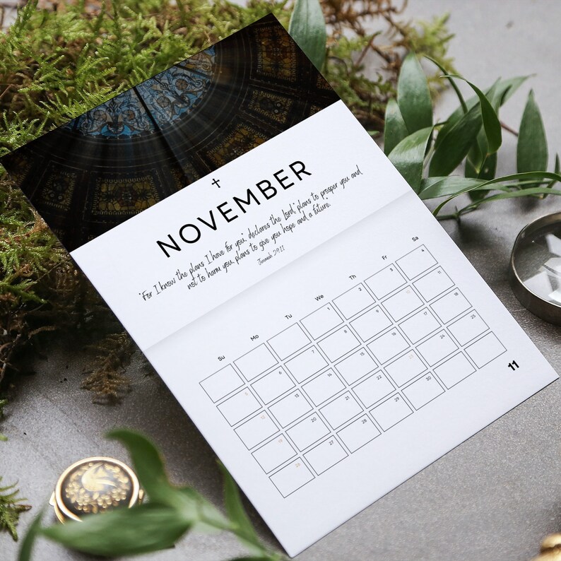 2023 Bible Verses Calendar - Etsy Australia