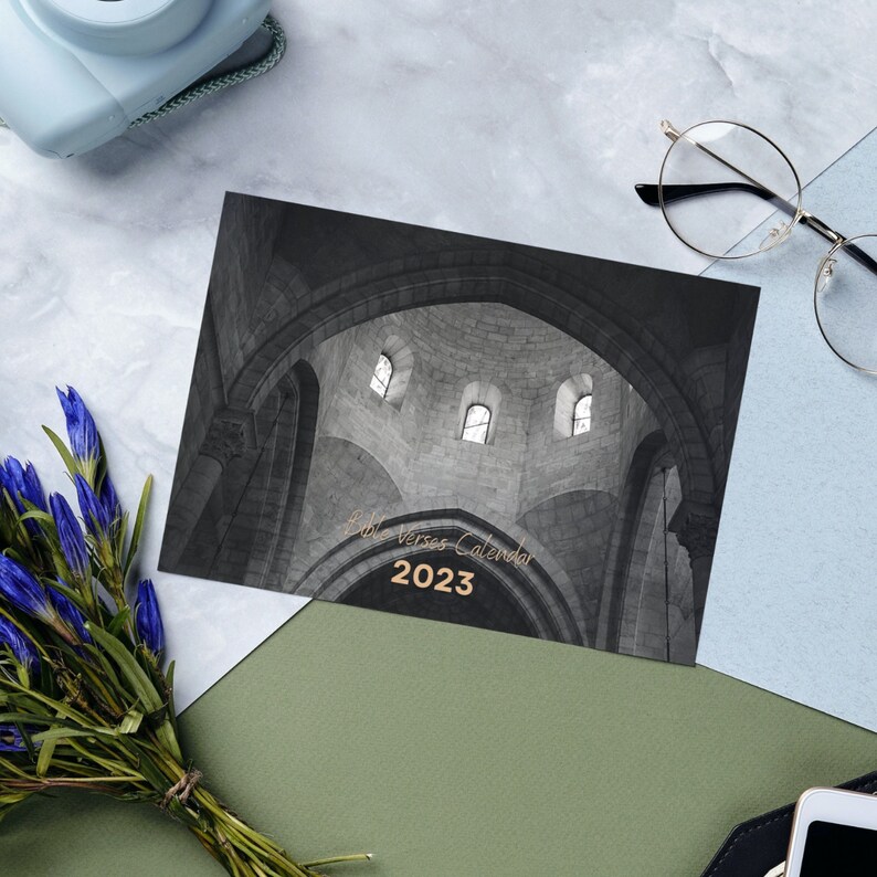 2023 Bible Verses Calendar - Etsy Australia