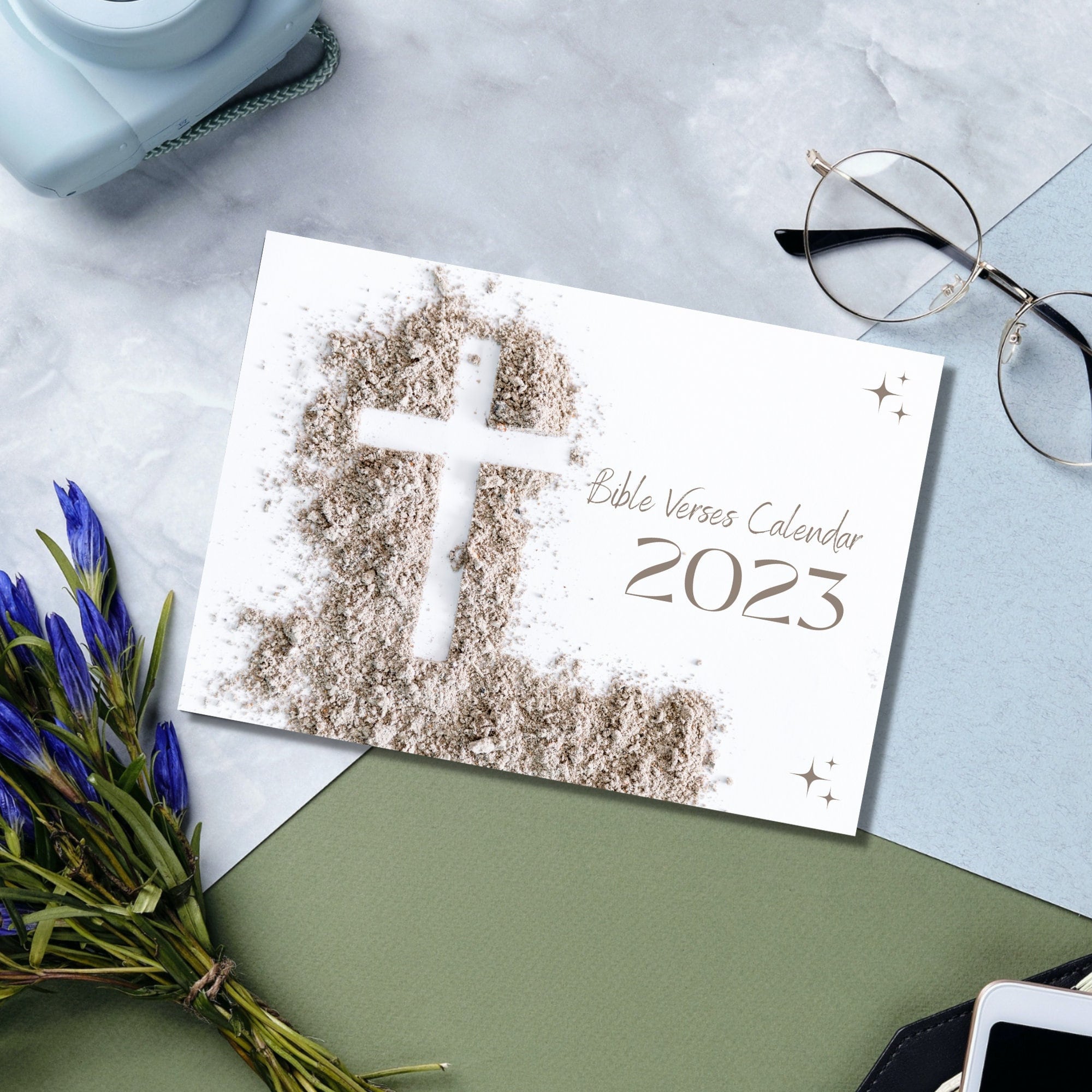 2023 Bible Verses Calendar - Etsy Australia