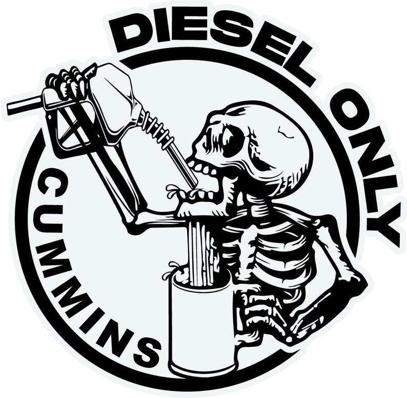 Cummins Diesel Only Png Svg Pdf Jpeg Cut Files - Etsy