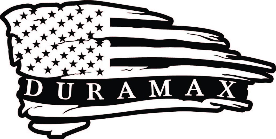 Duramax American Flag Png Svg Pdf Jpeg Cut Files - Etsy