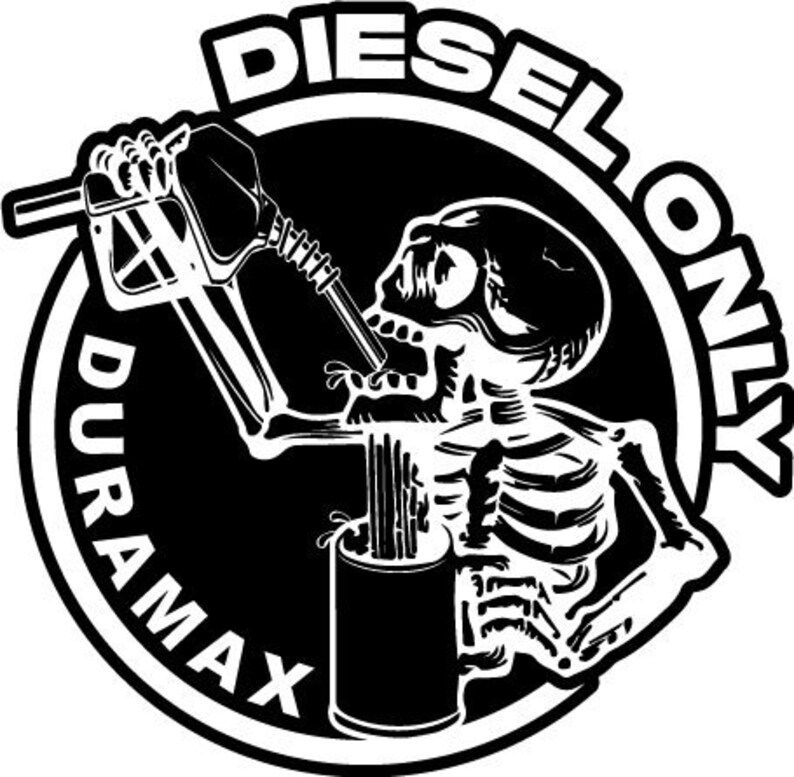 Duramax Diesel Only | Png | Svg | Pdf | Jpeg | Cut Files - Etsy