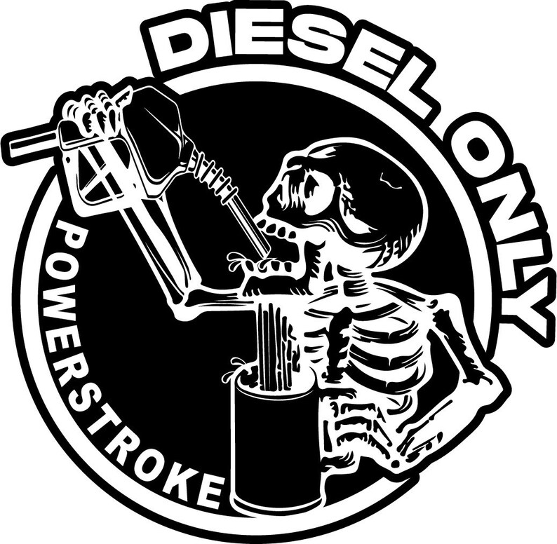 Powerstroke Diesel Only Png Svg Pdf Jpeg Cut Files - Etsy