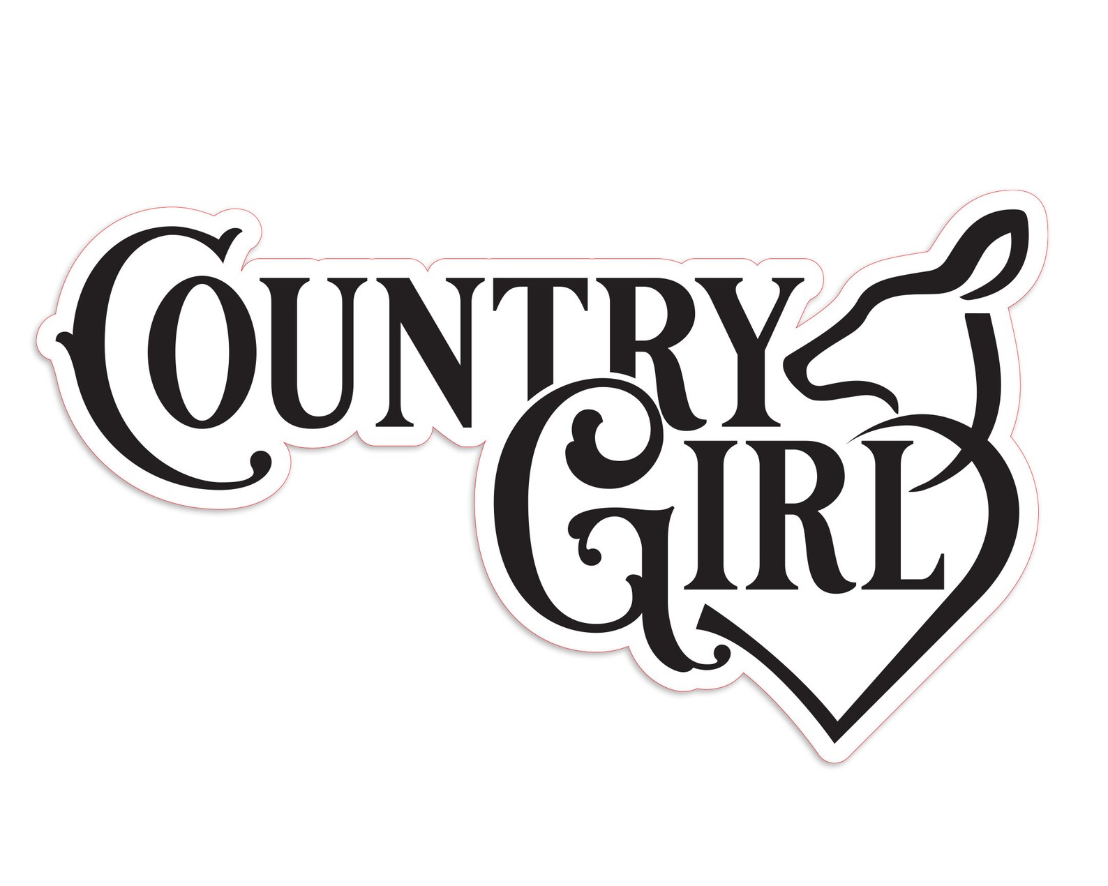 Country Girl Png Svg Pdf Jpeg Eps Cut Files - Etsy