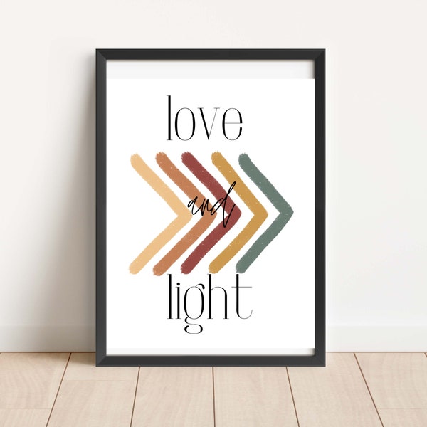 Love and Light - Etsy