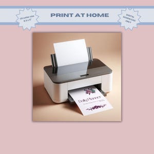 2025 Daily Planner Printable Diary 2025 Calendar, US Size 8.5x11 To-do ...