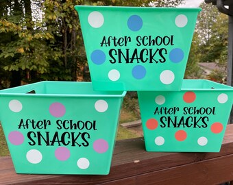 Snack Storage Box | Etsy