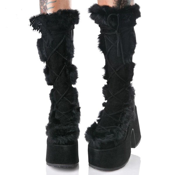 Goth Boots - Etsy
