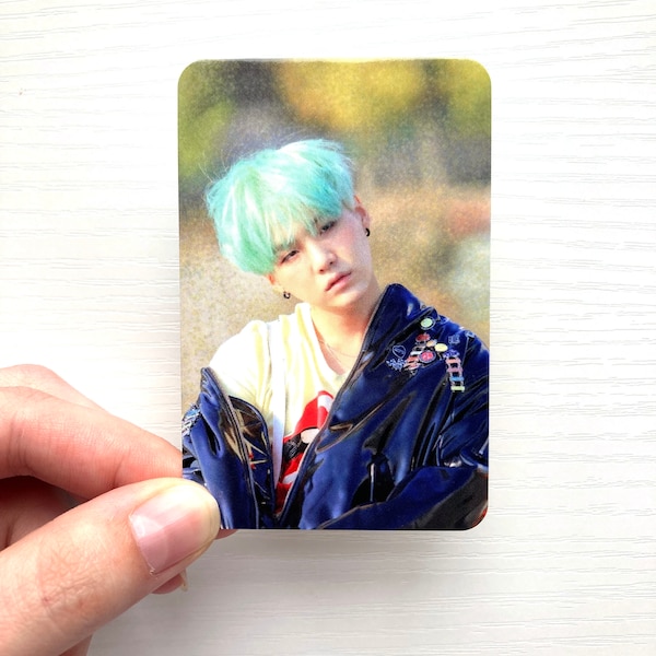 Yoongi Photocards - Etsy