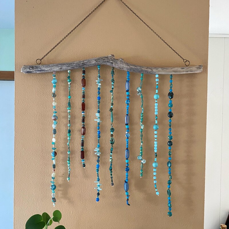Beaded Wall Hanging - Etsy