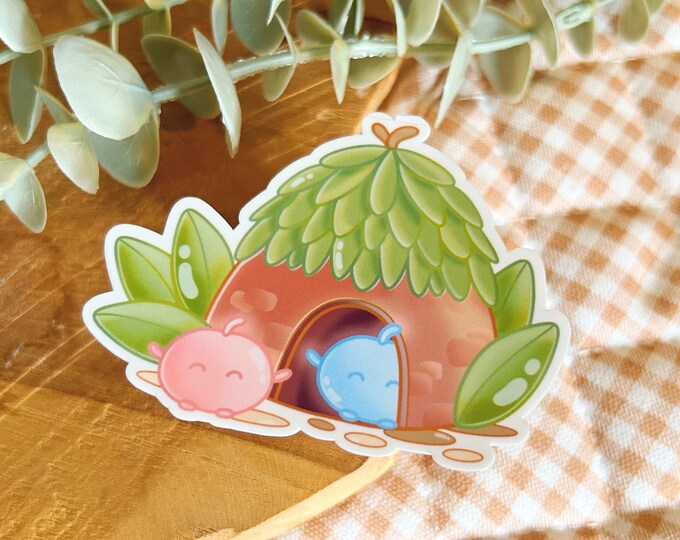 Junimo Hut Stardew Valley Inspired Water Resistant Vinyl Glossy Sticker ...