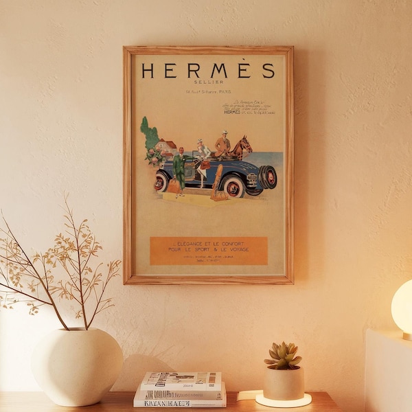 Hermes Wall Decor - Etsy