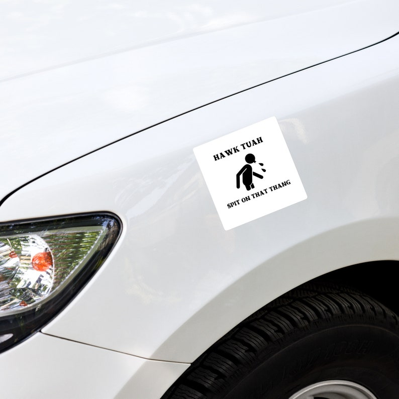 Hawk Tuah Spit on That Thang Stickers - Etsy