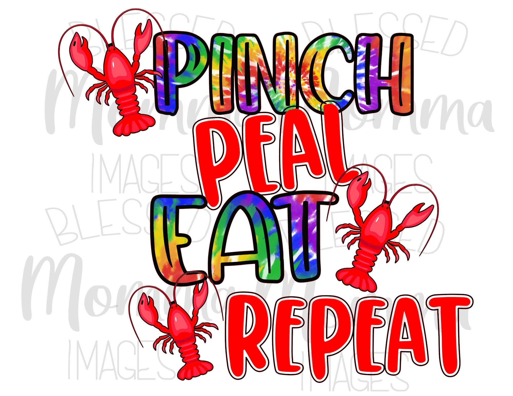 Crawfish PNG, Pinch Peel Eat Repeat Png, Crawfish Sublimation, Cajun ...