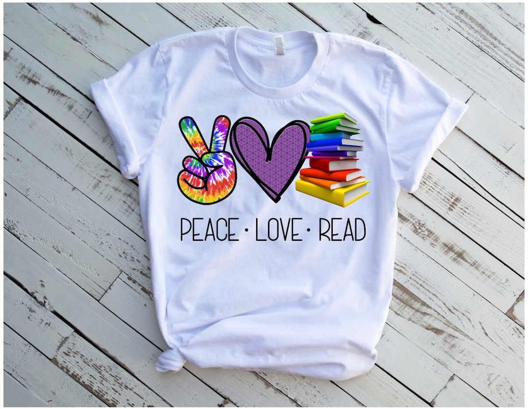 Peace Love Read Png, Teacher Png, Peace Love Books Png, School Png ...