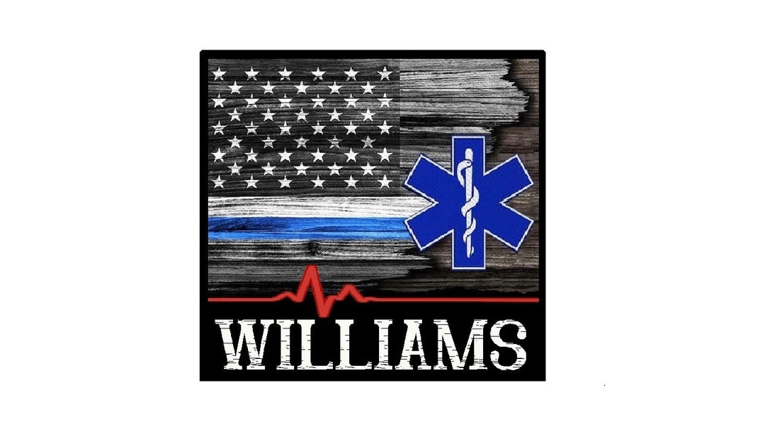 Paramedic, EMT, EMS Gift, Personalized Magnet With Name, 911 Emergency ...