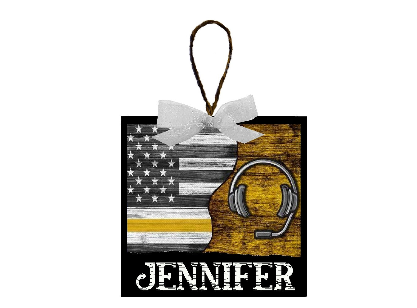 Personalized Gifts | 911 Dispatcher Christmas Tree Ornament | Police ...