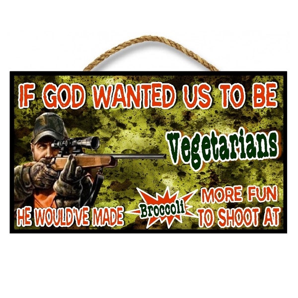 Funny Hunting Signs - Etsy