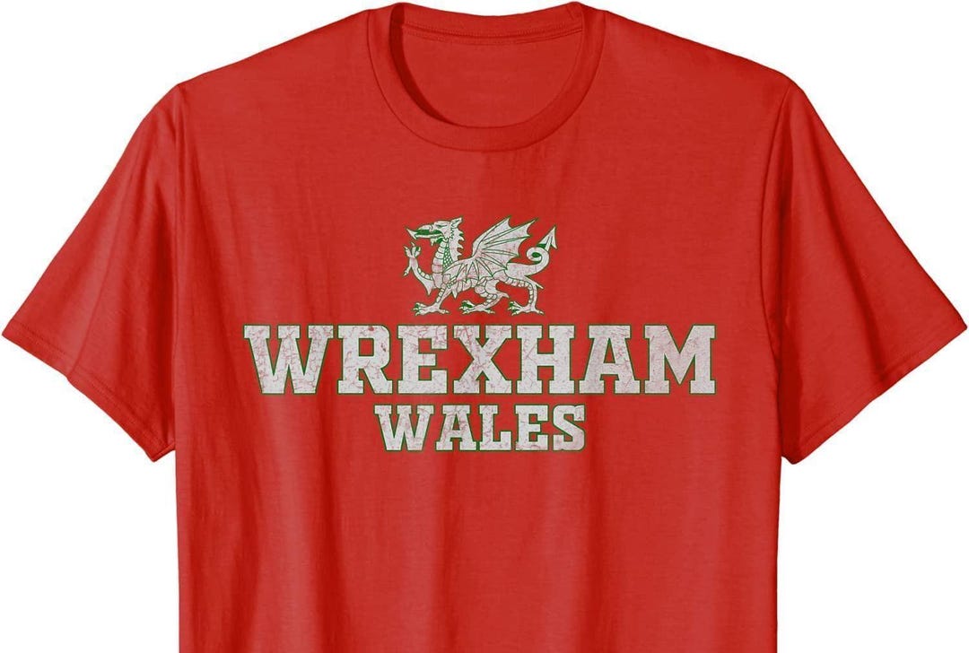 Wrexham Wales Proud Design for Fans Inspired on Welsh Dragon Theme ...