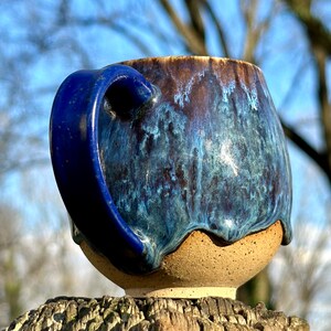 Blue Drips Mini Mug - Etsy