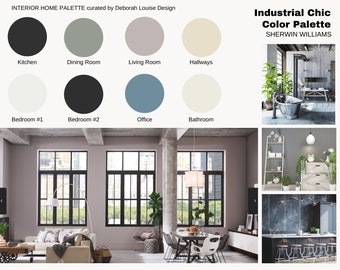 Traditional Paint Color Scheme | Prepackaged Professional Interior ...