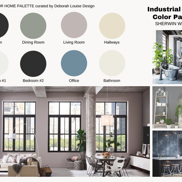 Industrial Color Palette - Etsy