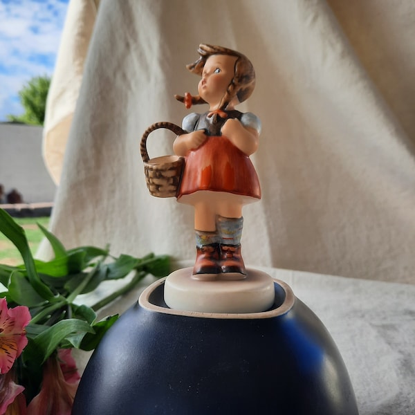 Goebel Girl With Basket Figurine - Etsy