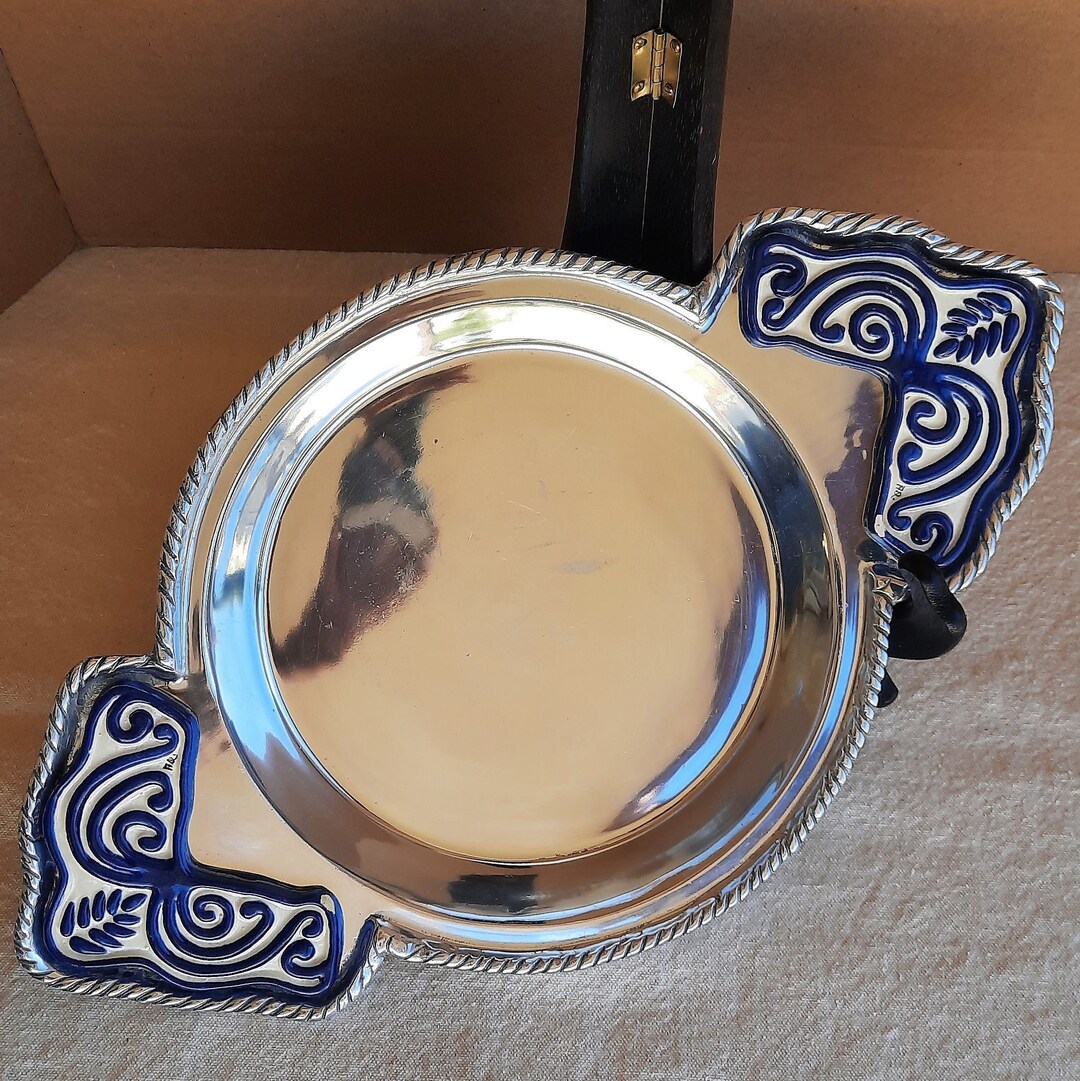 Mexican Rope Tray With Tile Handles - Etsy