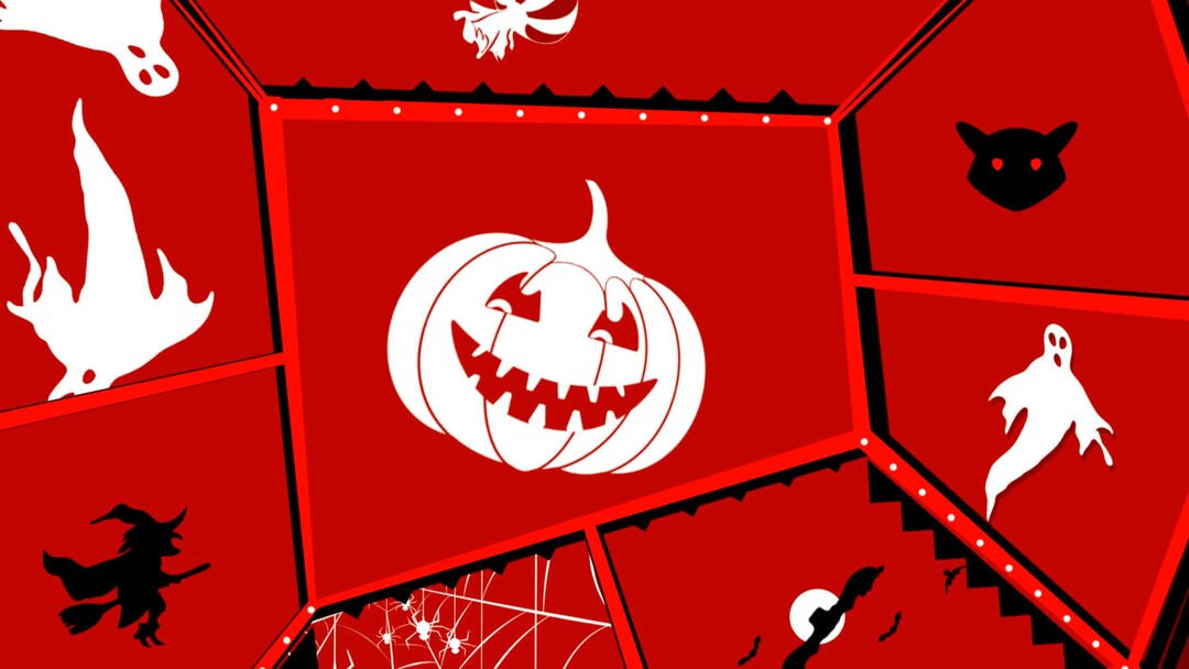 Halloween Video Clip, Full HD 1920x1080p, Video Animation for Video ...