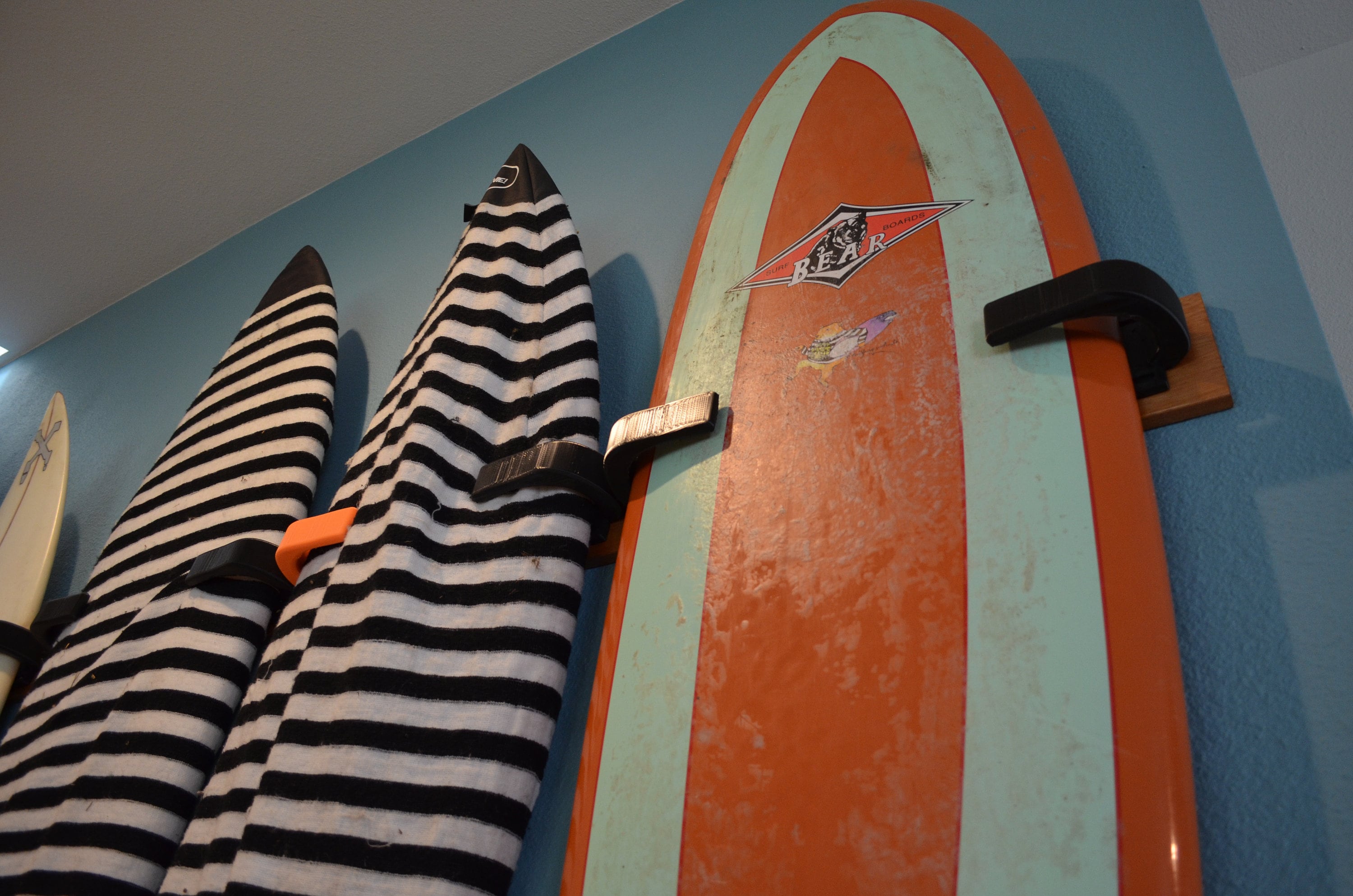 Surfboard Wall Mounts- 3D Print STL Files - Etsy