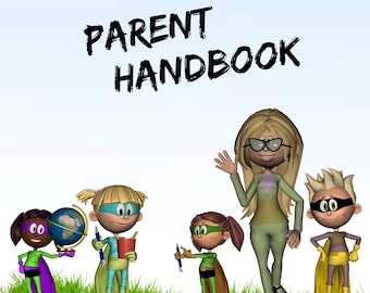 Editable Daycare Parent Handbook (premium Edition) Cover Included ...
