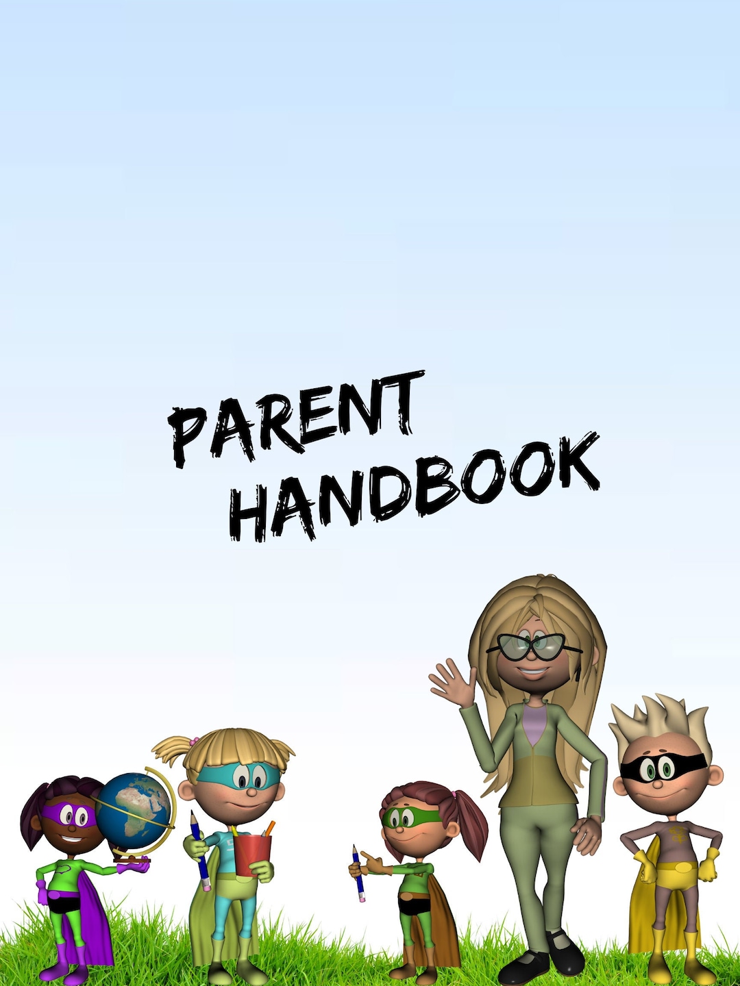 Editable Daycare Parent Handbook (premium Edition) Cover Included ...